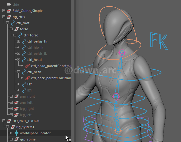 [Maya]Rigging 11 - Neck and Head